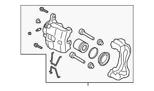 58180-M7A10 - Caliper 2020-2024 Kia Forte | Kia.Parts Store