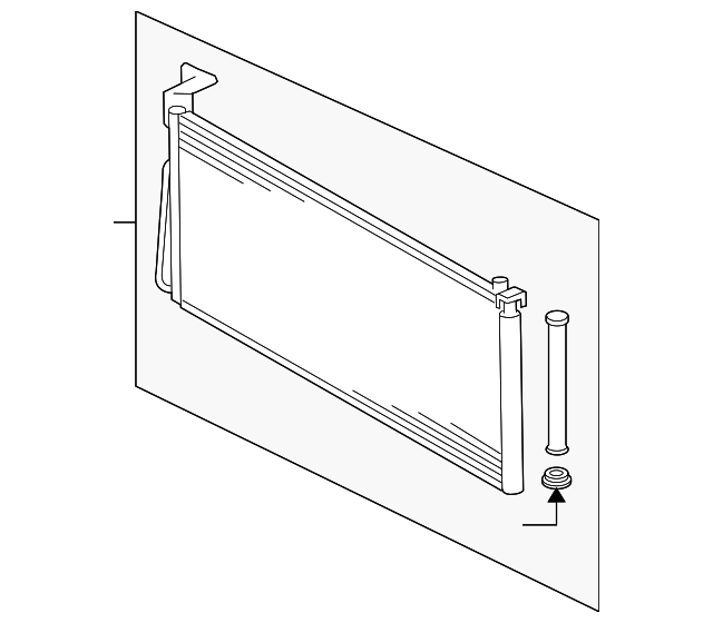 2006-2011 Hyundai Condenser 97606-3L180 | OEM Parts Online