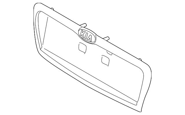 2008-2009 Kia Amanti License Panel 87380-3F701 | TascaParts.com