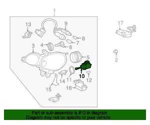 2001-2009 Lexus Motor 85661-50040 | OEM Parts Online