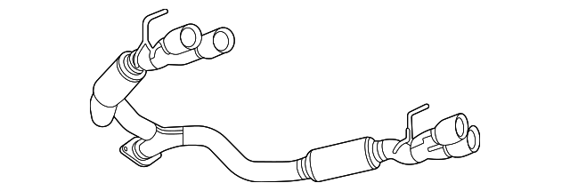 Genuine OEM GM Part - F Muffler 85653997 - Parts Overstock | Parts ...