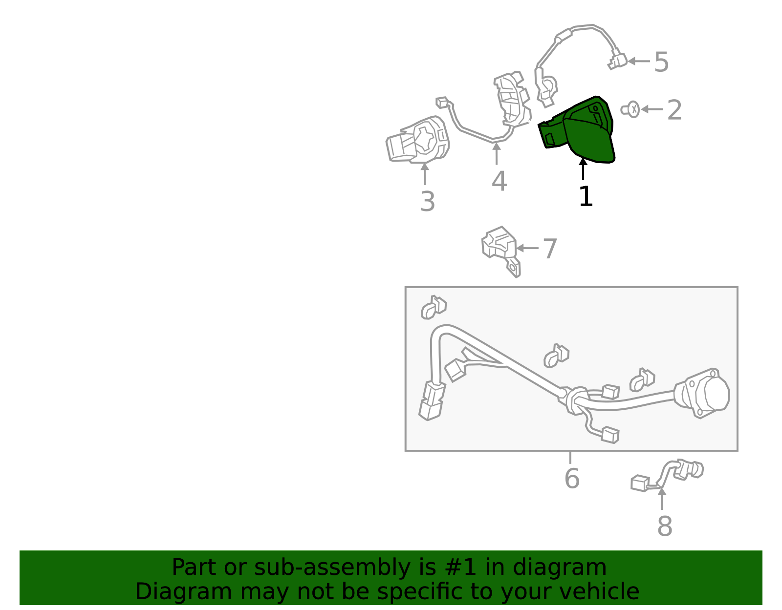74160-TRV-A00ZG - 2018-2021 Honda Clarity - Adapter Assembly Charge Lid ...