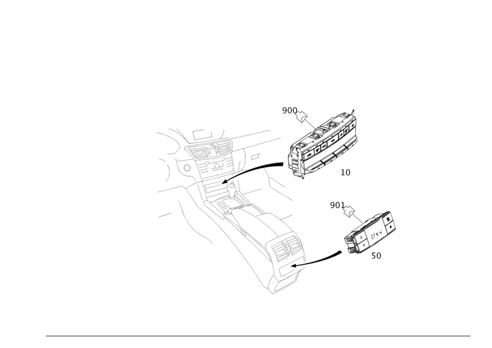 2010-2017 Mercedes-Benz Control Unit 212-900-67-27 | MB OEM Parts