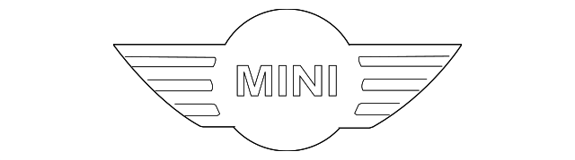 2007-2015 Mini Cooper Hood Emblem 51-14-2-754-973 | Mini Parts Direct