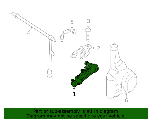906-860-03-47 - Washer Nozzle 2014-2018 Mercedes-Benz | Mercedes-Benz ...