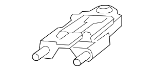 906-820-00-14 - Washer Nozzle Bracket 2014-2018 Mercedes-Benz ...