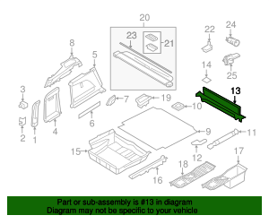 51477326465 - 2014-2018 BMW X5 Sill Plate (51-47-7-326-465) | BMW of ...