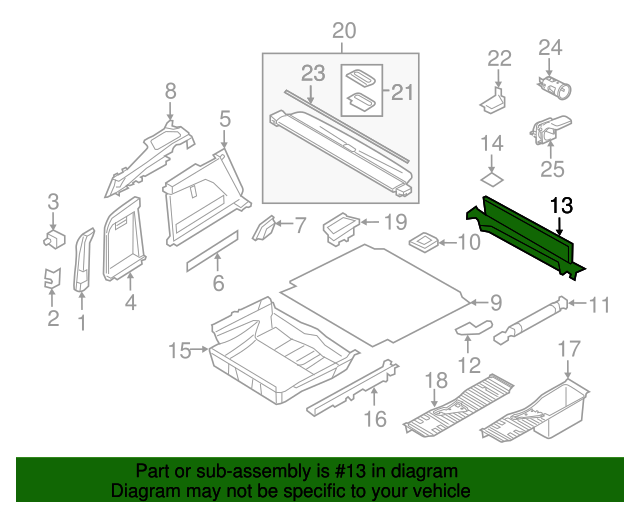 51477326465 - 2014-2018 BMW X5 Sill Plate (51-47-7-326-465) | BMW of ...