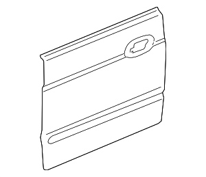 2003-2008 Honda Pilot Skin, R Front Door 67111-S9V-A01ZZ | Hendrick ...