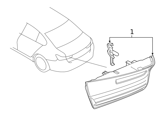 63-21-7-420-456 - Back Up Light Assembly 2019-2021 BMW ...