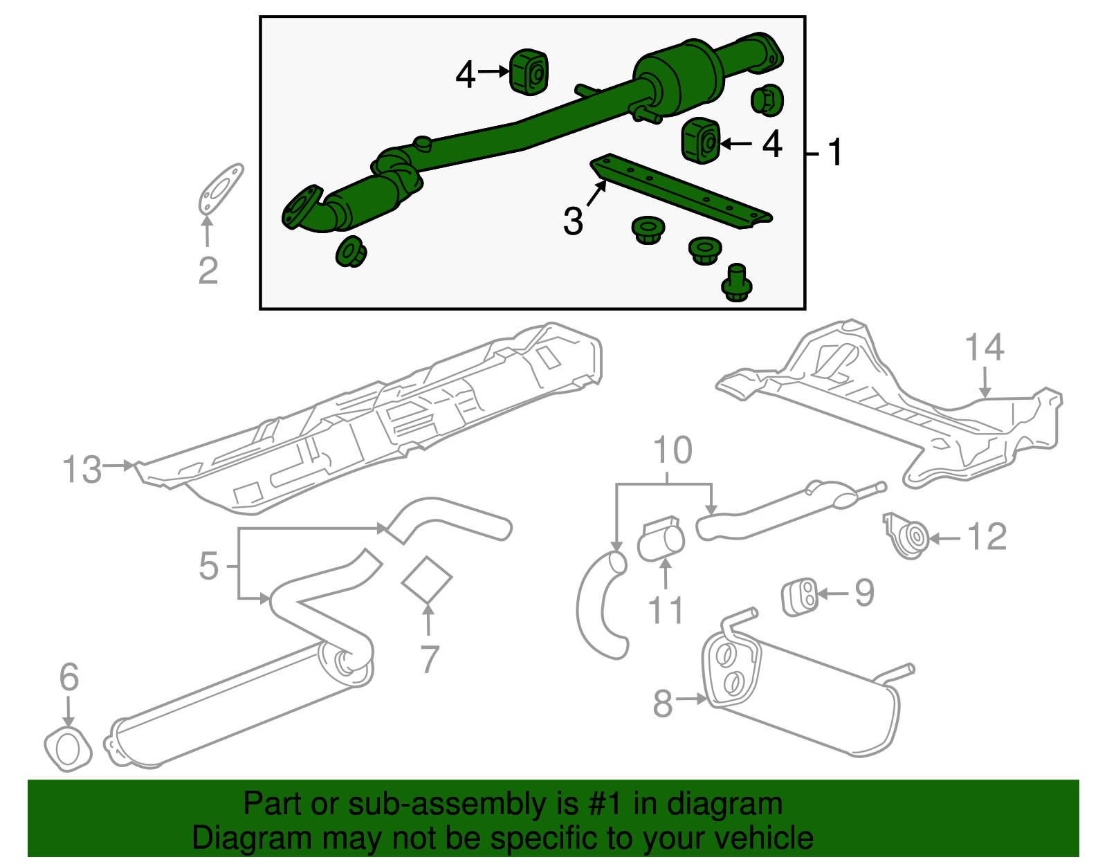 2013-2016 Chevrolet Converter (Replaces Part Number 94529347) 19420246 ...