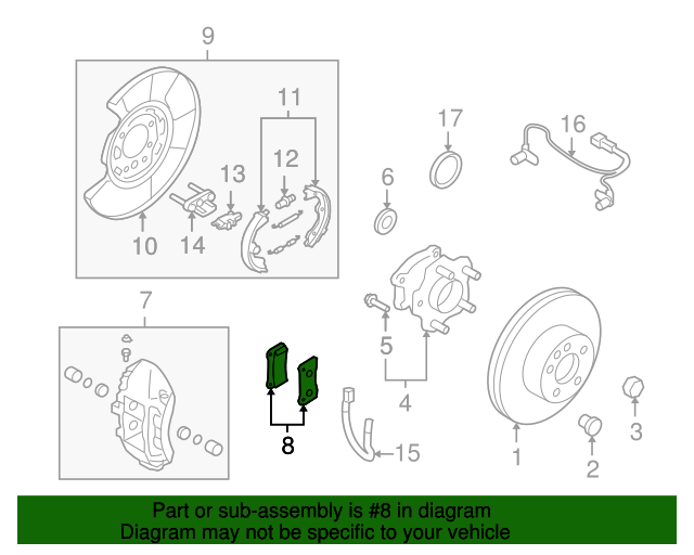 2020-2024 Nissan GT-R Pad Kit-Disc Brake, Rear D4060-6HT0B | Temecula ...