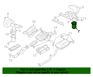 2005-2006 Hyundai Santa Fe Catalytic Converter 28530-39930 | OEM Parts ...
