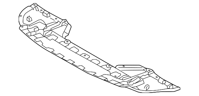 2014-2022 Mitsubishi Under Cover 5370B626 | Factory Mitsubishi Parts