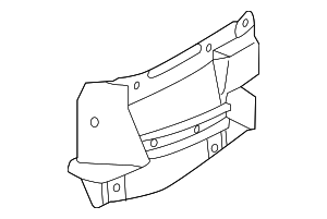 2014-2021 Mitsubishi Side Cover 5370B055 | QuirkParts