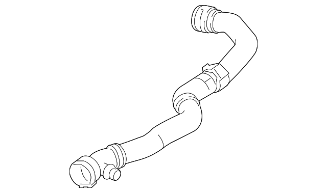 Genuine BMW 17-12-7-535-560 | Upper Hose | FREE Shipping on Most Orders ...