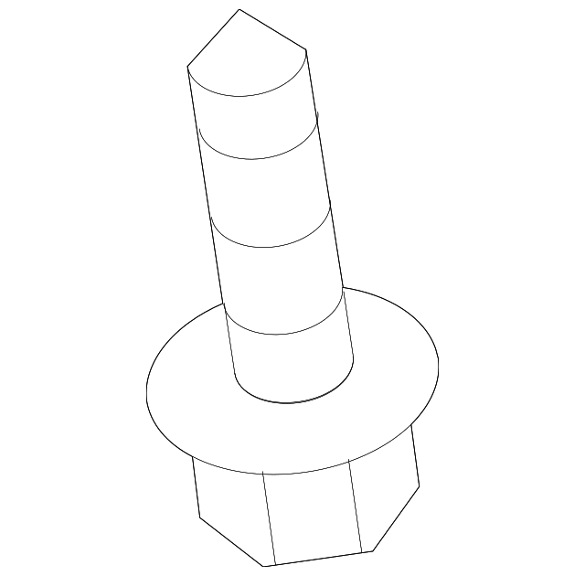 2012-2023 Hyundai Sun-Visor Screw 85289-3V000 | OEM Parts Online