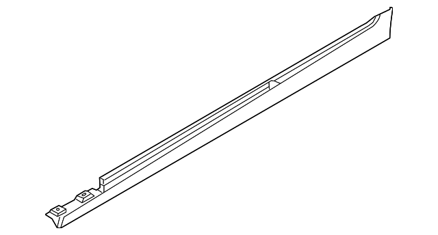 2011-2016 BMW Rocker Molding 51-77-8-048-686 | BMWPartsDirect.com