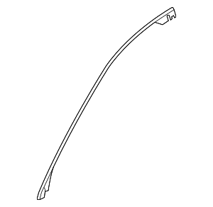 51767182286 - 2011-2016 BMW Pillar Molding (51-76-7-182-286) | BMW of ...