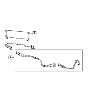 68322494AD - Transmission Oil Cooler 2019-2024 Ram | Mopar Factory Parts