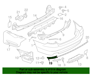 51127331613 - 2011-2016 BMW Outer Molding (51-12-7-331-613) | BMW of ...