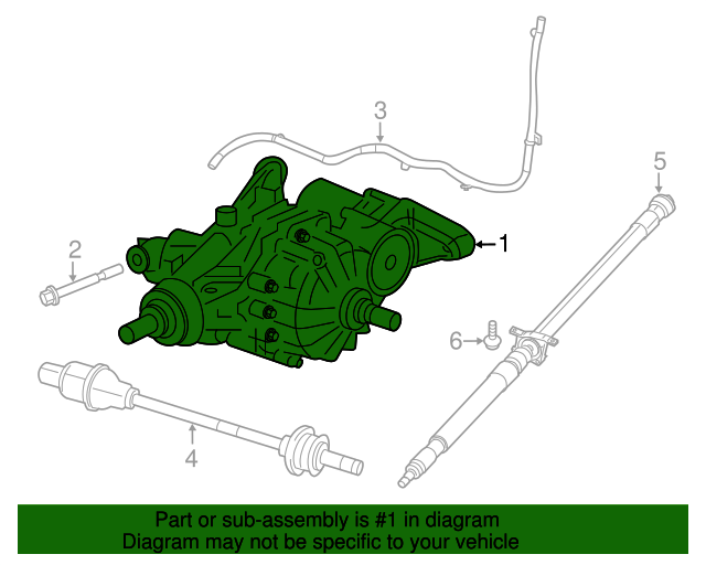 2017-2020 Jeep Compass Differential Case 68292765AG | TascaParts.com