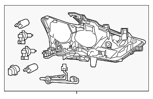 2016-2018 Nissan Maxima Composite Assembly 26010-4RF4B | Temecula ...