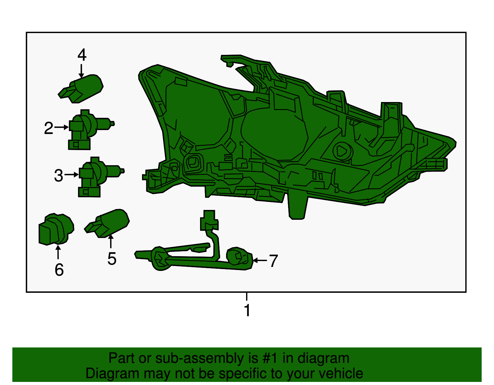 2016-2018 Nissan Maxima Composite Assembly 26010-4RF4B | Temecula ...