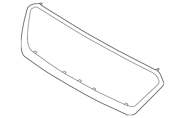 91123FJ050 - Grille Surround - 2013-2016 Subaru | World OEM Parts Subaru