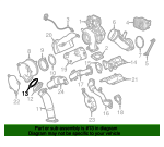 2017-2022 GM Exhaust System Front Gasket 12672822 | GMPartsDirect.com