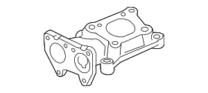 2017-2022 GM Turbocharger Exhaust Pipe Adapter 12677706 | TascaParts.com