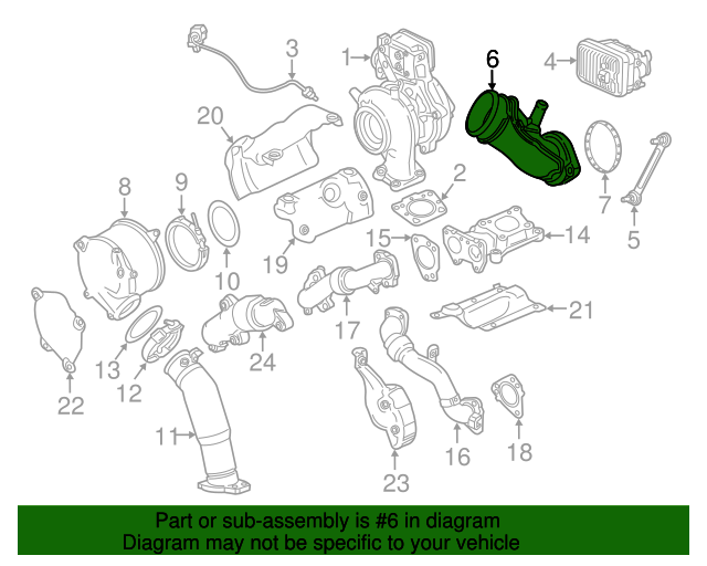 2017-2024 GM Positive Crankcase Ventilation Oil Separator 19432816 GM ...