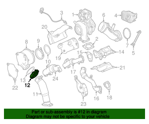 2017-2023 GM Exhaust Pipe Clamp 12683493 | AutoNationParts.com