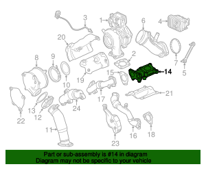 2017-2022 GM Turbocharger Exhaust Pipe Adapter 12677706 | TascaParts.com