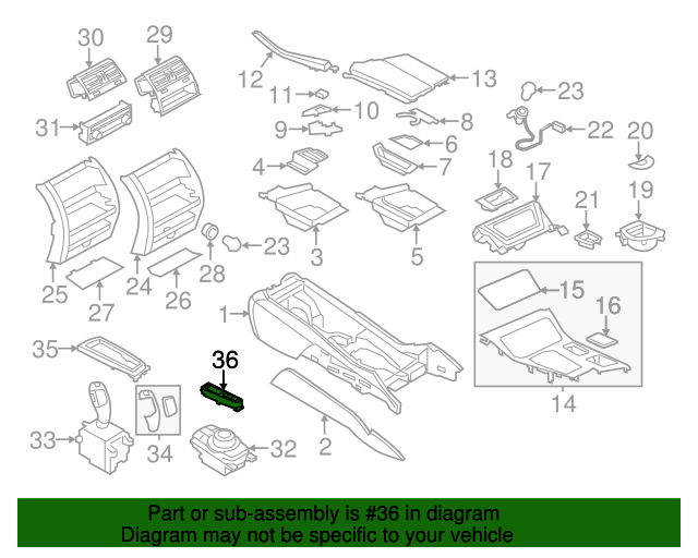 61319267890 - 2009-2017 BMW Switch Assembly (61-31-9-267-890) | BMW of ...
