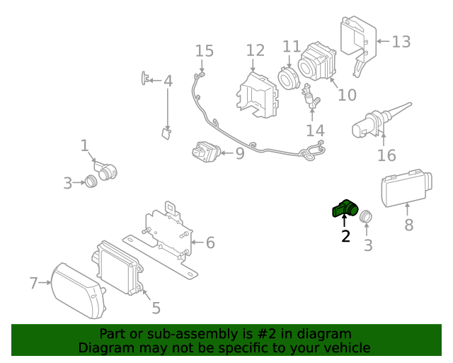 Genuine BMW 66-20-5-A1F-865 | Sensor | FREE Shipping on Most Orders ...