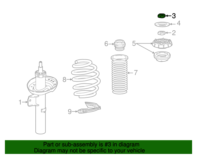 Nut-Prevailing Torque - GM (11569638) | GM Parts Center
