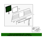 2014-2019 GM Rear Sliding Window 84819604 | TascaParts.com