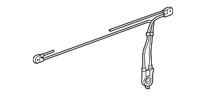 2014-2019 GM Rear Sliding Power Window Regulator without Motor 23441999 ...