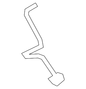 2008-2012 Ford Rear Hose 8L8Z-17408-A | TascaParts.com