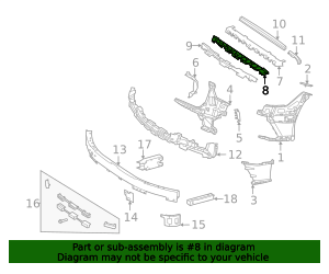 223-885-15-00 - Front Mount 2021-2024 Mercedes-Benz | AutoNationParts.com