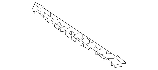 223-885-15-00 - Bumper Cover Support Rail 2021-2023 Mercedes-Benz | Mercedes-Benz USA Parts