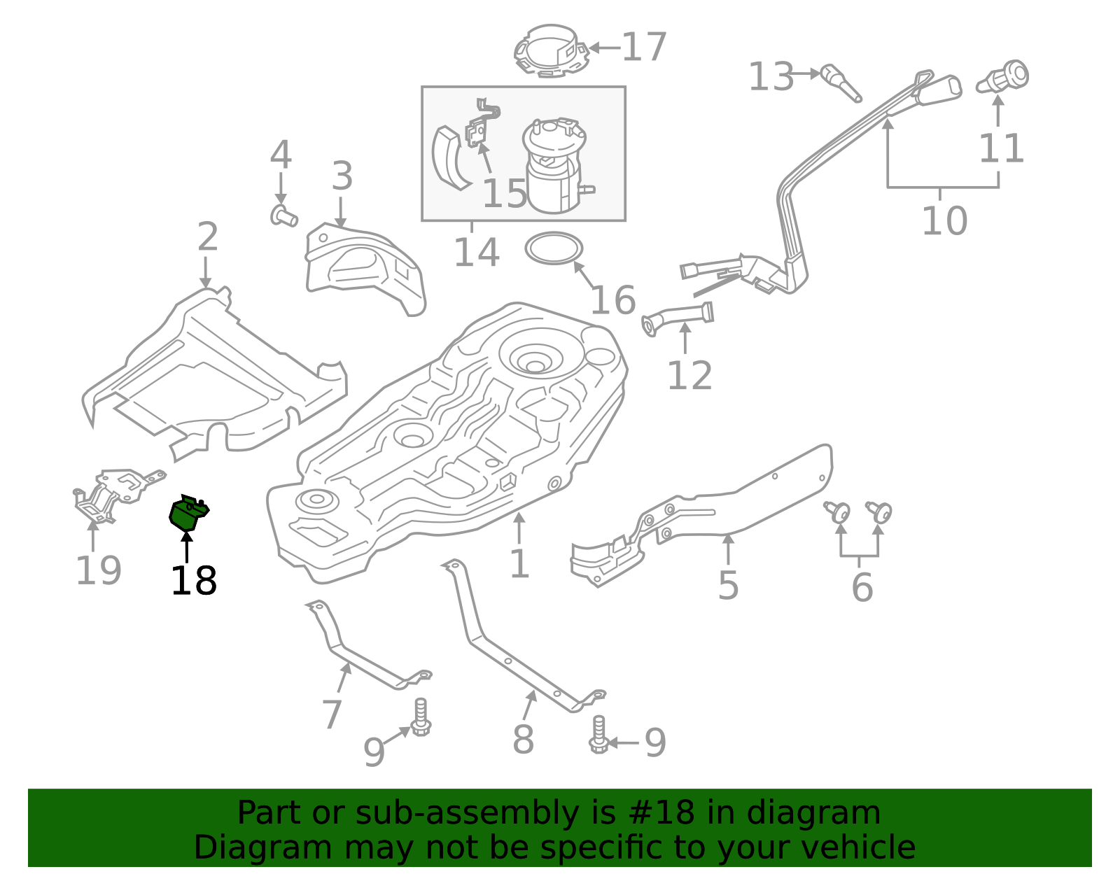 PR3Z-9D370-B - Fuel Pump Controller 2015-2025 Ford | Ford Parts Direct