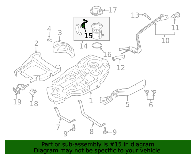 L1MZ-9A299-B - Sending Unit 2020-2024 Ford | Ford Parts Direct