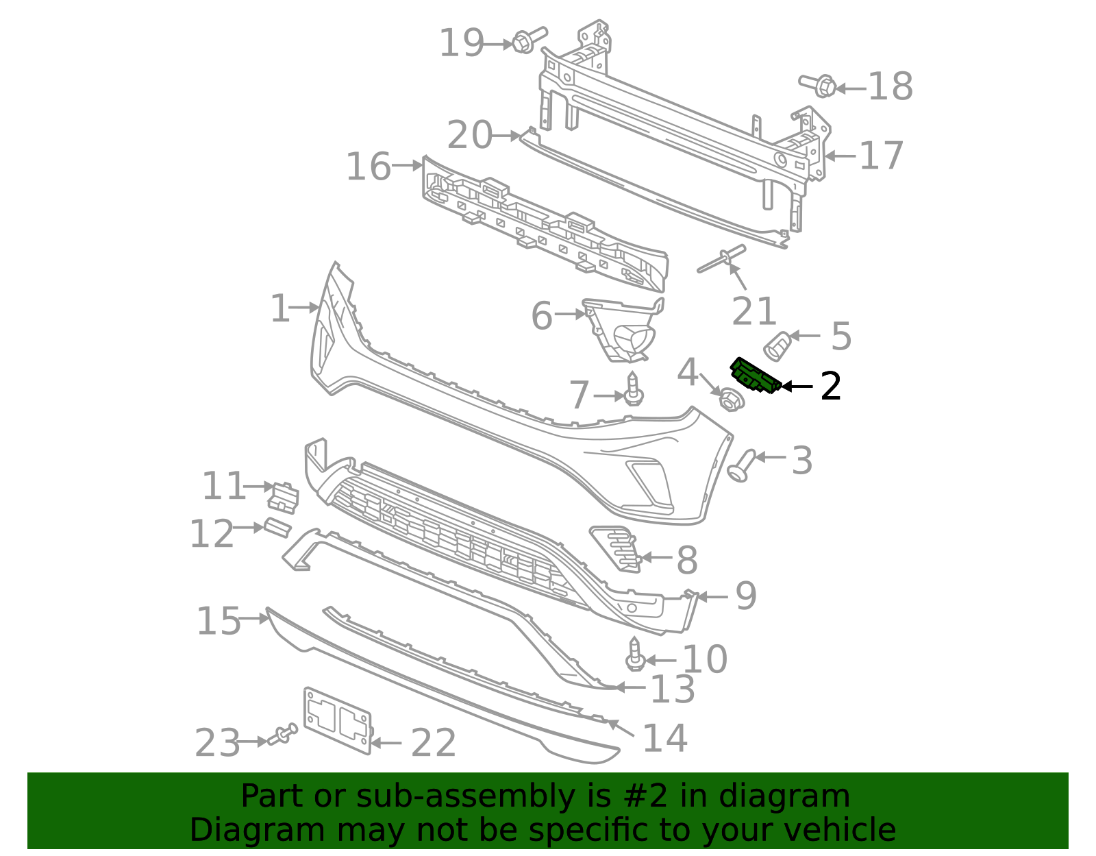 2020-2023 Volkswagen Side Bracket 3CM-807-049 | OEM VW Parts Haus