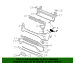 2020-2023 Volkswagen Side Bracket 3CM-807-050 | VW Direct Parts