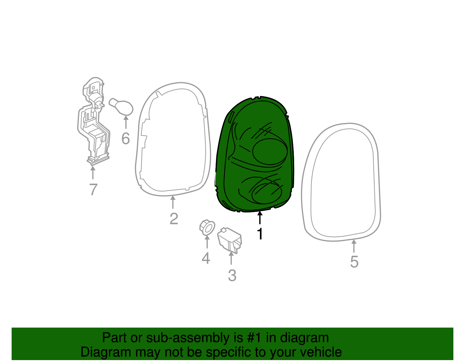 2015-2016 Mini Cooper Countryman Right Tail Lamp Assembly 63-21-9-811 ...