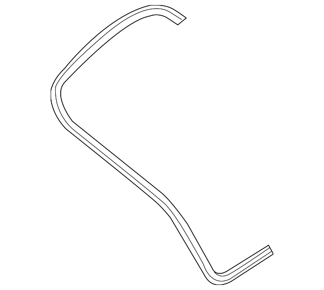 253-740-30-01 - Body Weather-Strip 2017-2022 Mercedes-Benz | Mercedes ...