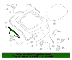 253-890-23-00 - Actuator Rod 2017-2022 Mercedes-Benz | Mercedes-Benz ...