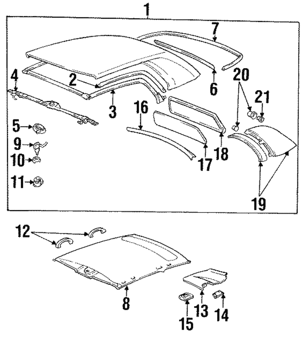 51-31-8-132-652 - 1992-1999 BMW - Back Glass | BMWPartsHub